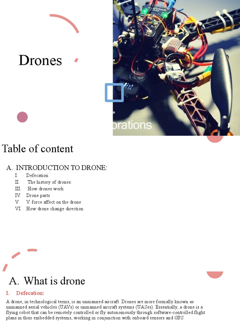 Intro To Drones | PDF | Unmanned Aerial Vehicle | Quadcopter