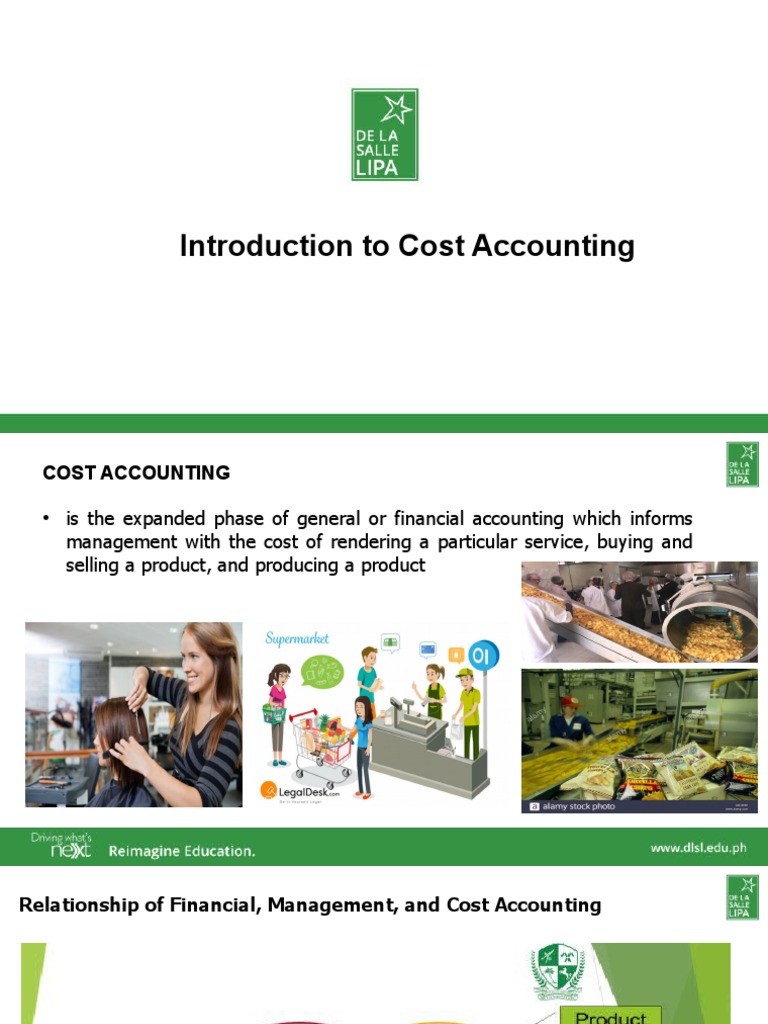 Introduction To Cost Accounting | PDF | Finance & Money Management