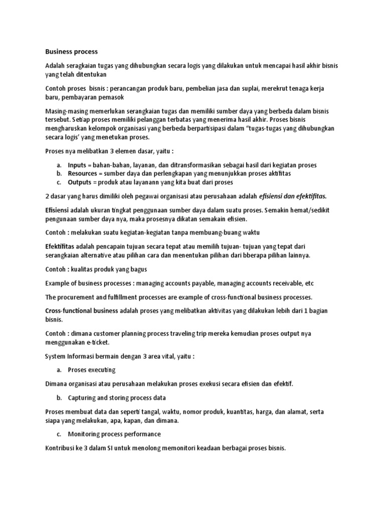 Business Process | PDF