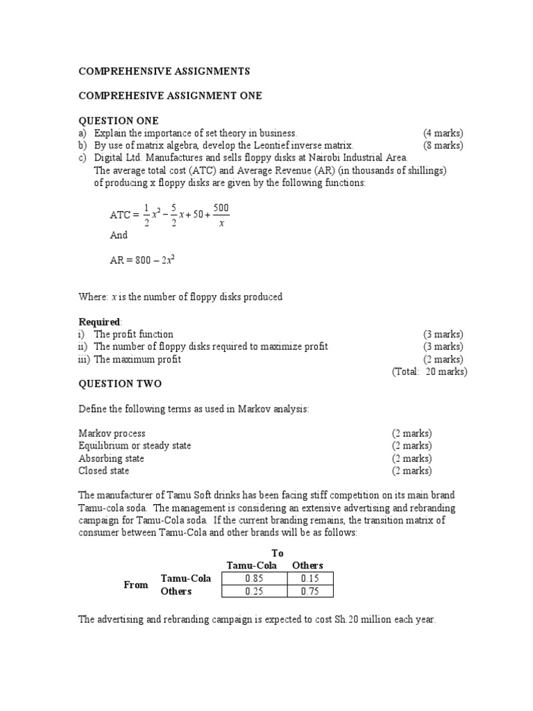 QT Comprehensive Assignment - Paul M | PDF | Errors And Residuals | Regression Analysis