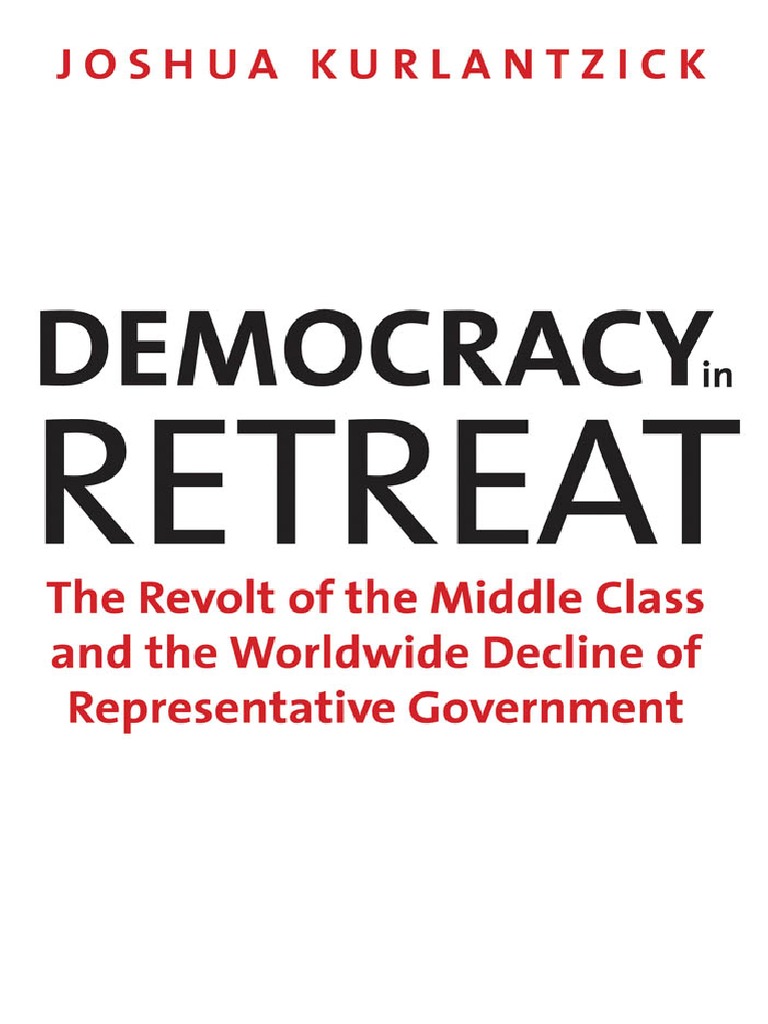 (Council On Foreign Relations Books) Joshua Kurlantzick - Democracy in ...