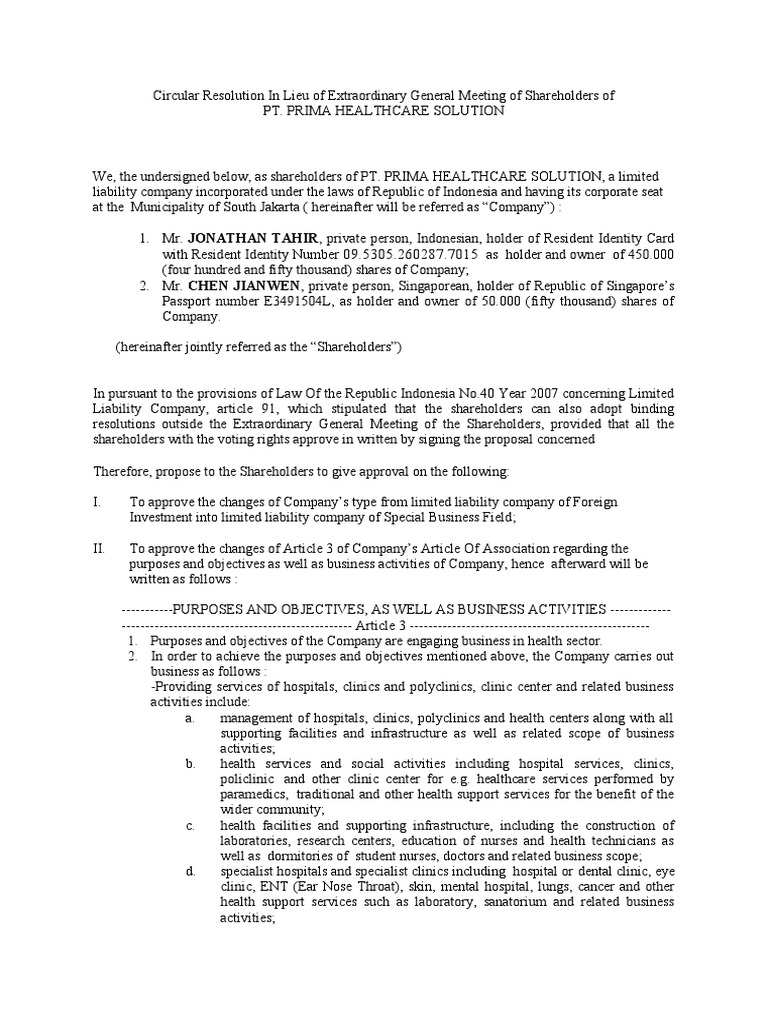 Circular Resolution-English | PDF | Clinic | Indonesian Rupiah