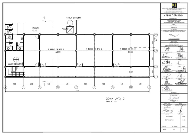 As Built Drawing: Kementerian Pekerjaan Umum Dan Perumahan Rakyat ...