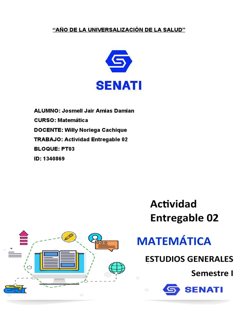 Actividad Entregable 02 - Matemática | PDF | Business