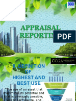 Appraisal Report Writing | PDF | Real Estate Appraisal | Property