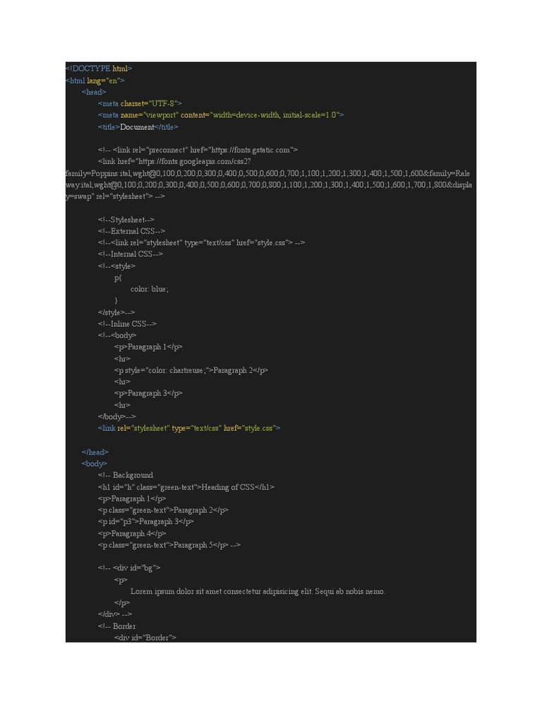 HTML + CSS Code Byself | PDF | Web Development | Hypertext
