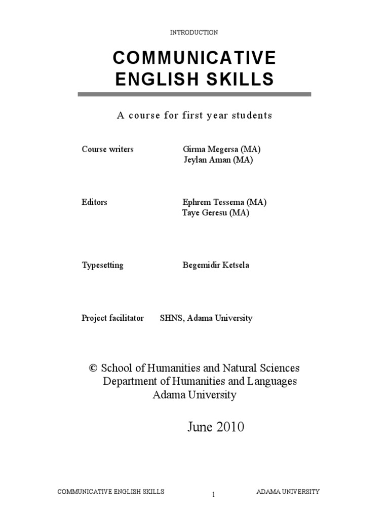 Communicative English Textbook | PDF | Vocabulary | Learning Styles