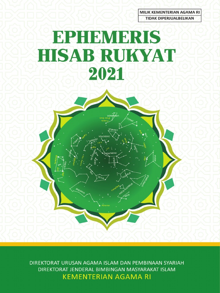 Buku Hisab Rukyat 2021 High | PDF