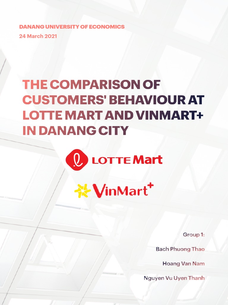 Vinmart and LotteMart | PDF | Consumer Behaviour | Brand