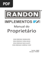 Randon Manual Do Proprietario | PDF | Freio | Eixo