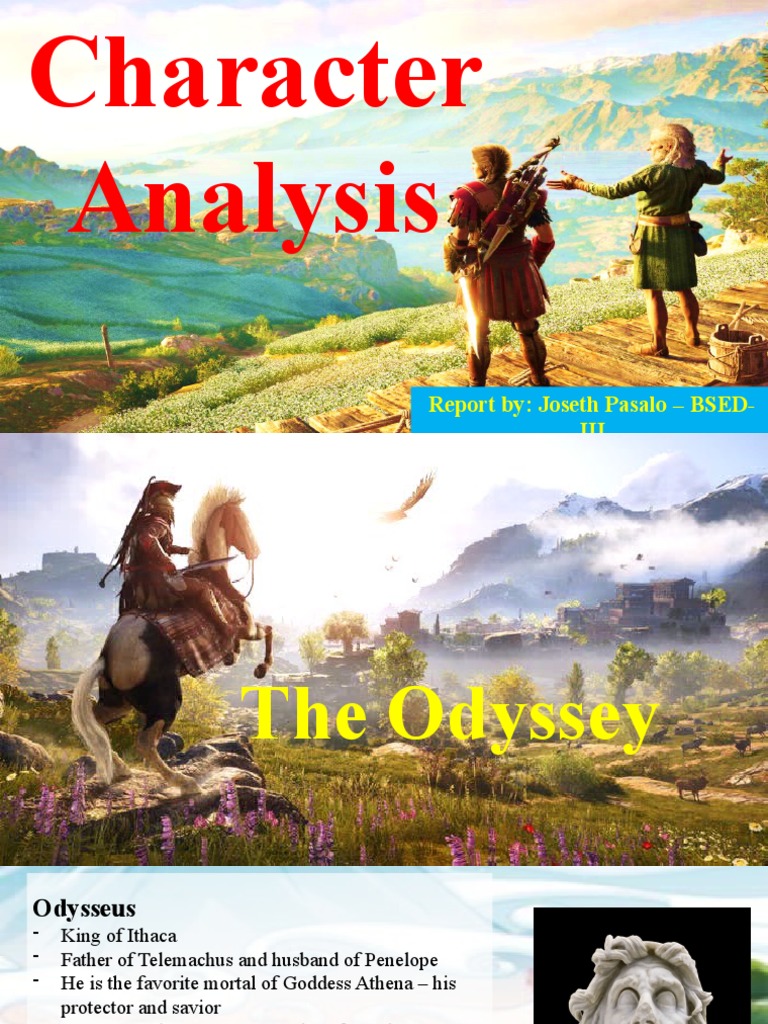 Character Analysis in The Odyssey | PDF | Penelope | Odysseus