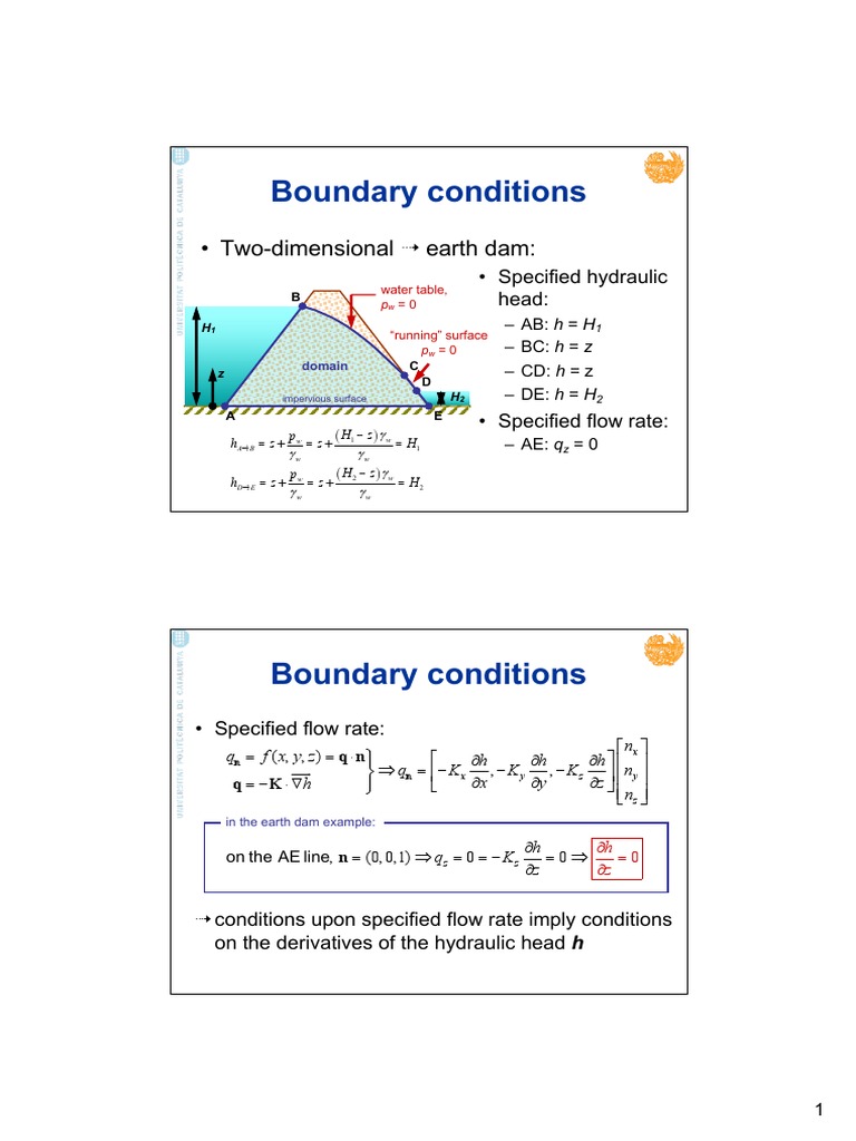 2.2 TM - Boundary Conditions | PDF | Calculus | Mathematical Objects