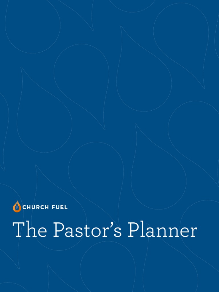 Weekly Pastor's Planning Guide | PDF