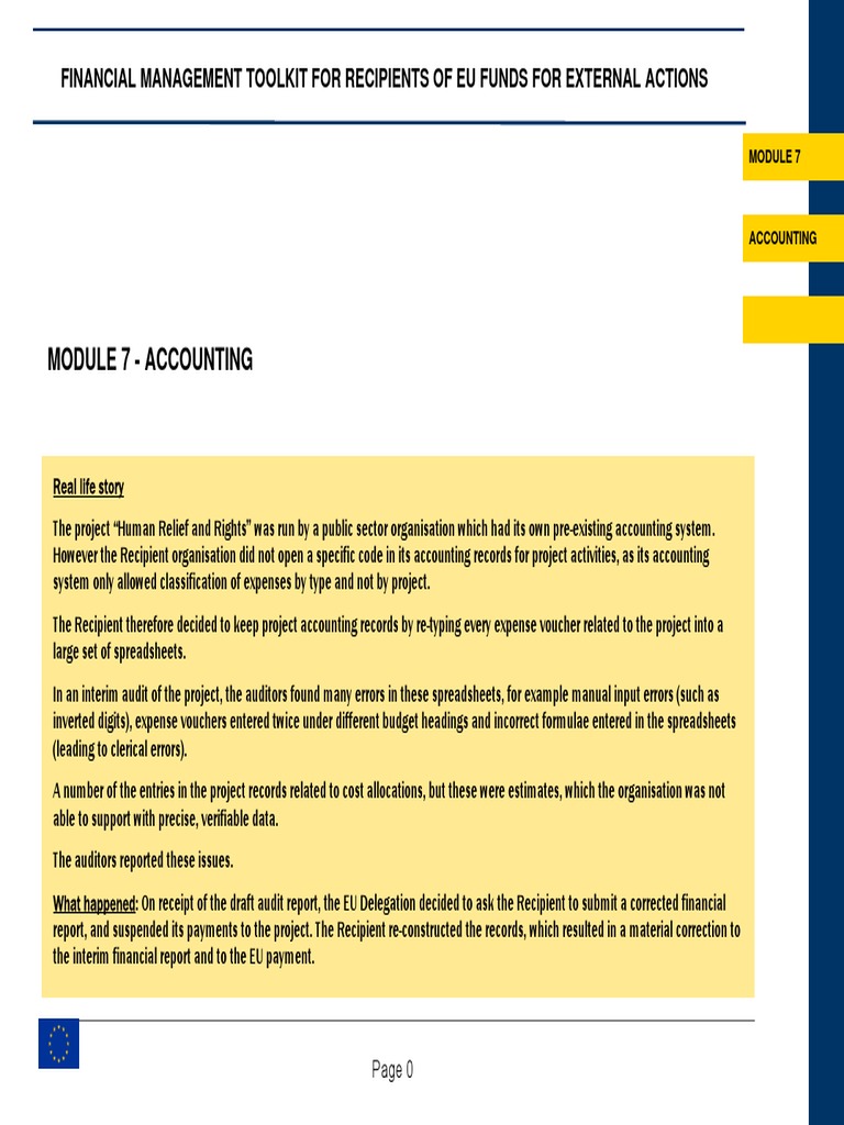 Module7 en | PDF | Bookkeeping | Accounting