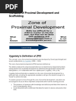 Vygotsky's MKO, ZPD, and Scaffolding Explained | PDF ...