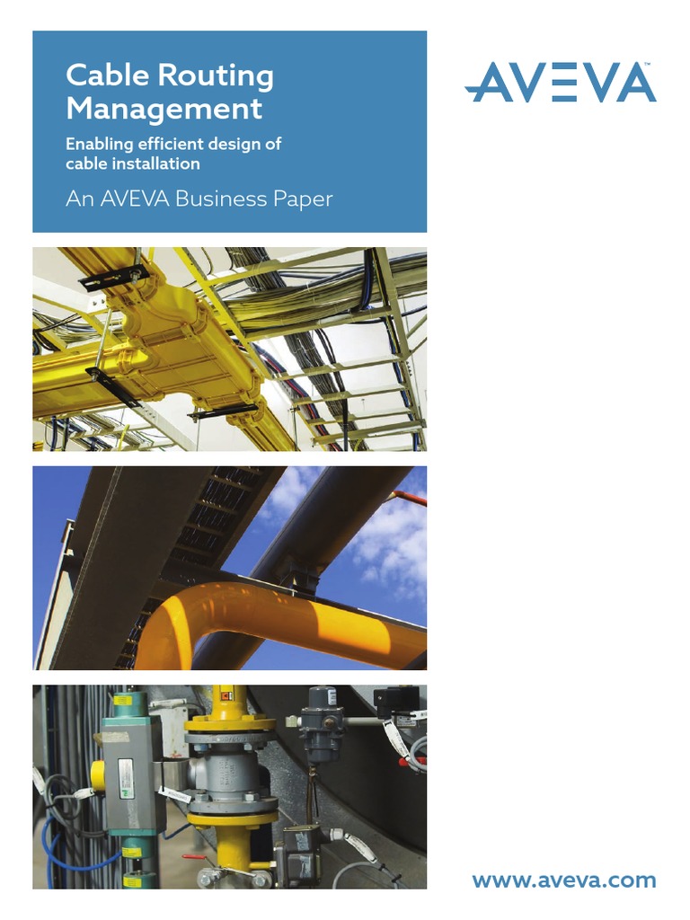Cable Routing Management: An AVEVA Business Paper | PDF | System | Design
