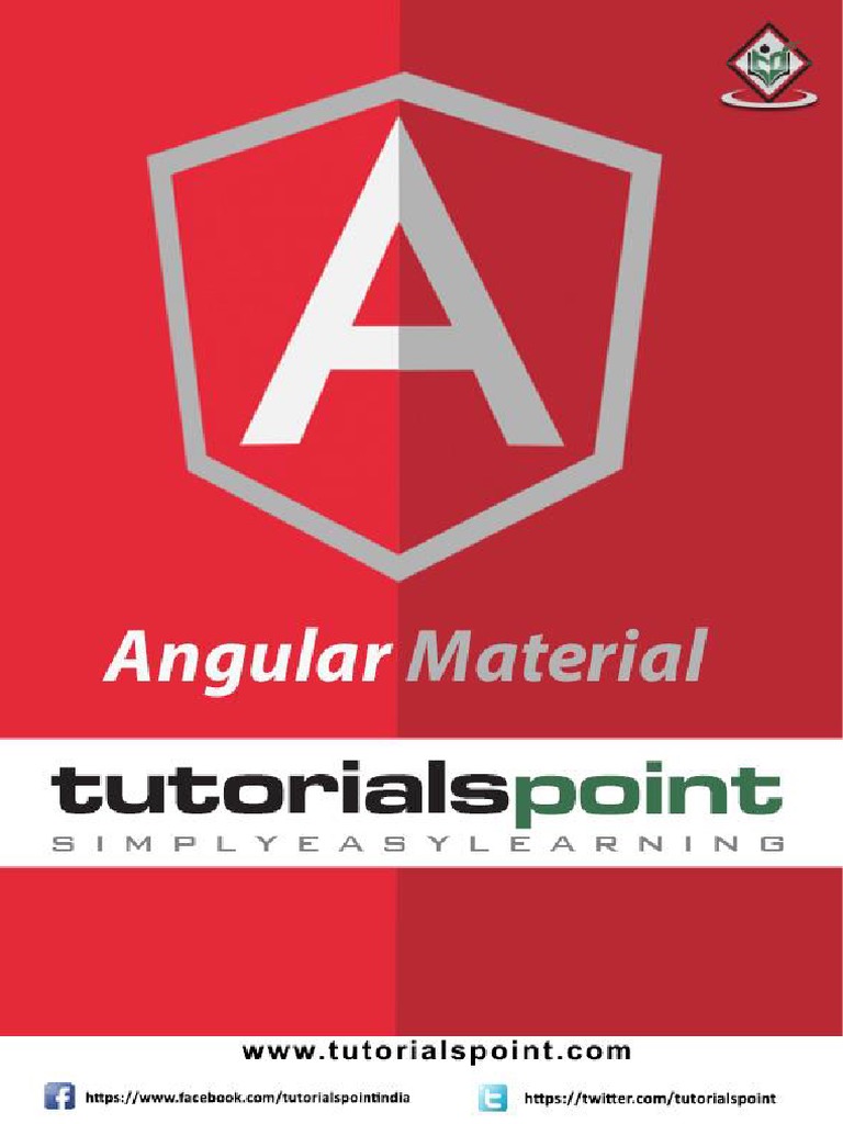 Angular Material Tutorial Pdf