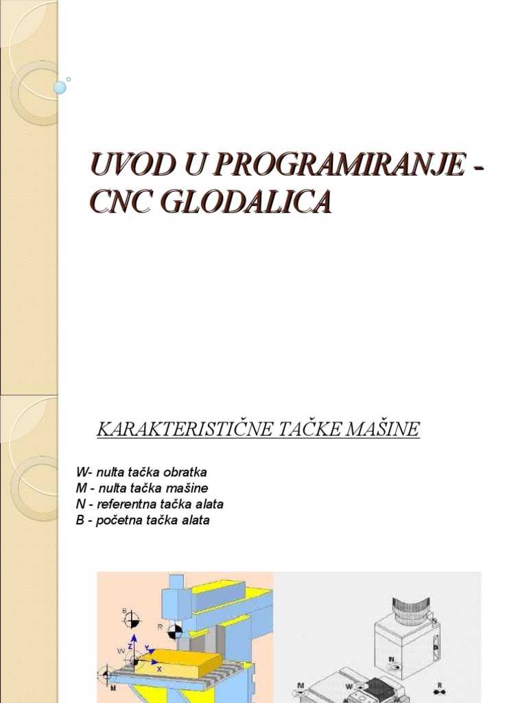 Osnove Programiranja CNC Glodalica | PDF