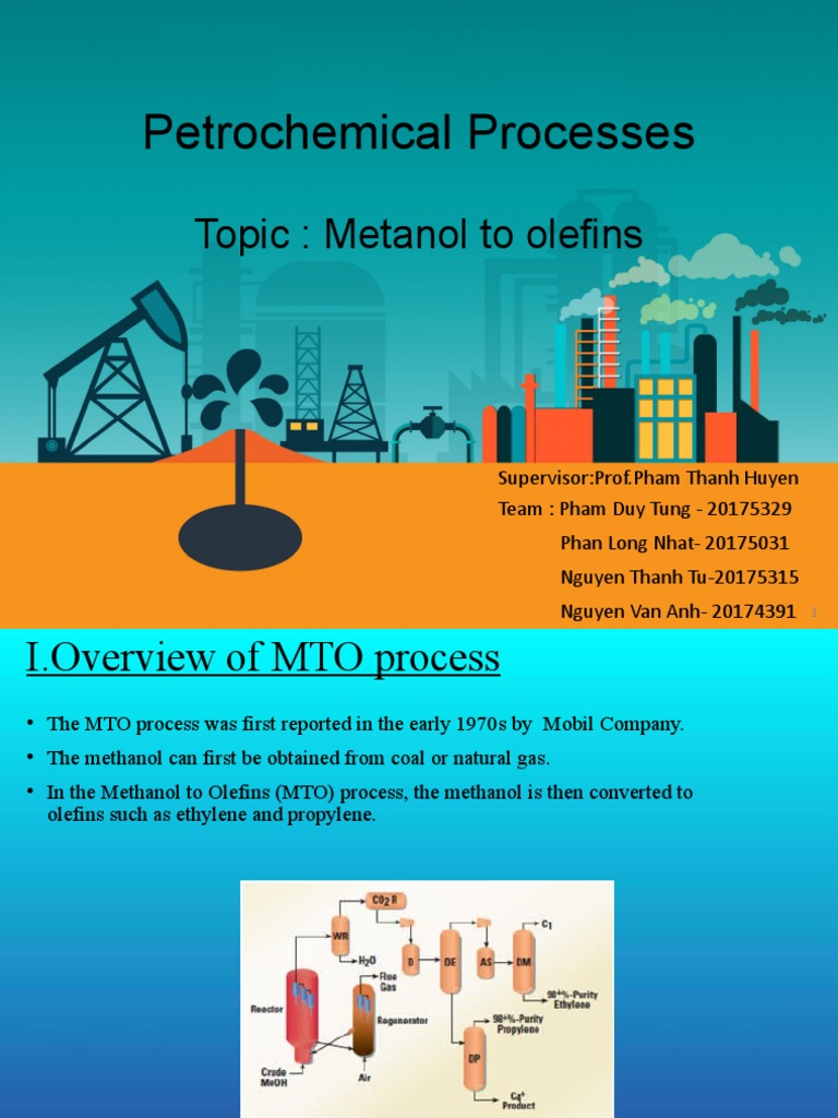 Petrochemical Processes: Topic: Metanol To Olefins | PDF | Catalysis ...