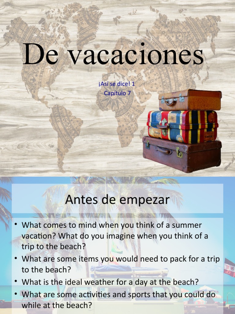 De Vacaciones: ¡Así Se Dice! 1 Capítulo 7 | PDF | Invierno | Carreras