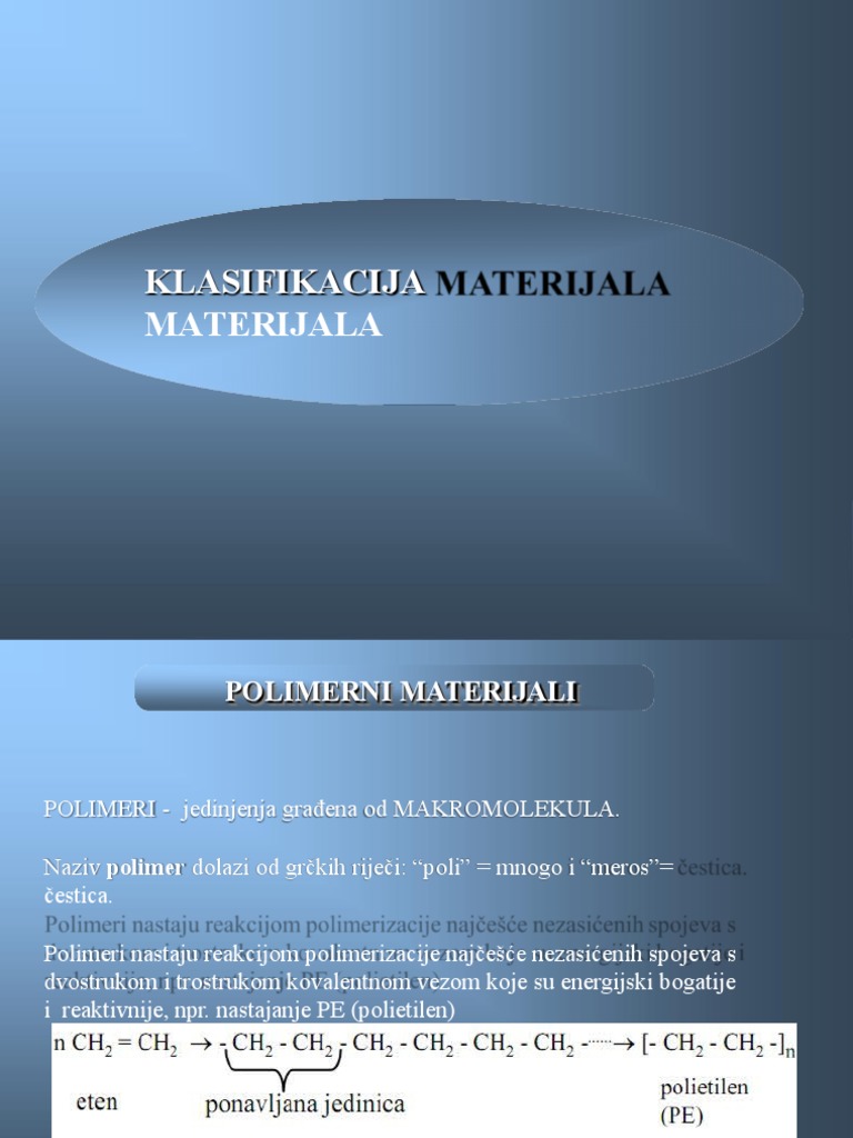 4 Karakterizacija Polimeri | PDF