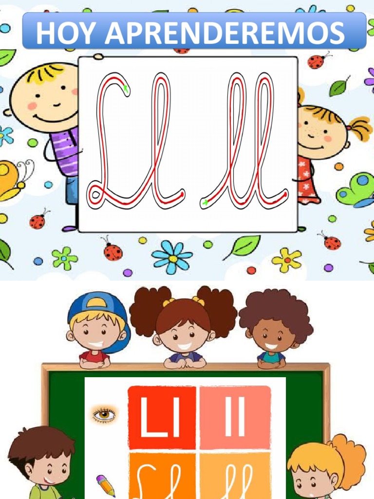 Actividades y Lectura con la Letra Ll | PDF | Artes del Lenguaje y ...