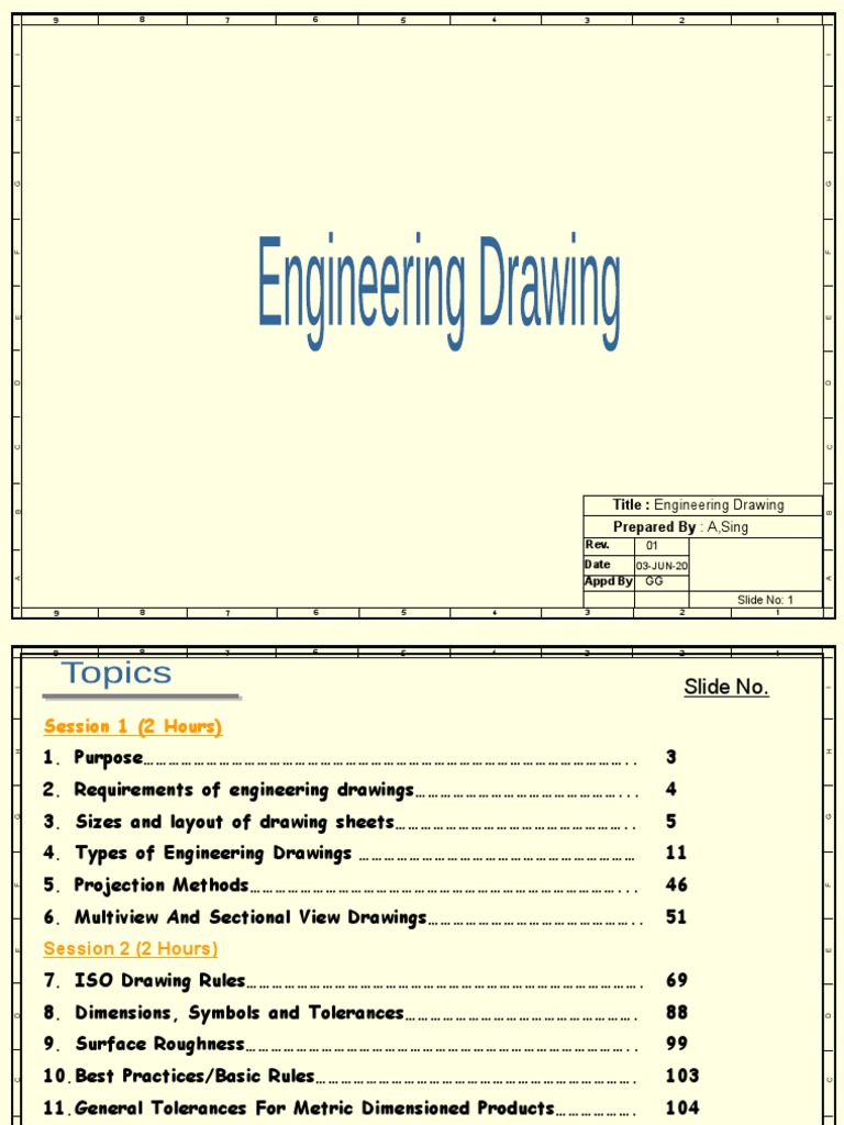 Engineering Drawing BASICS | Download Free PDF | Computing