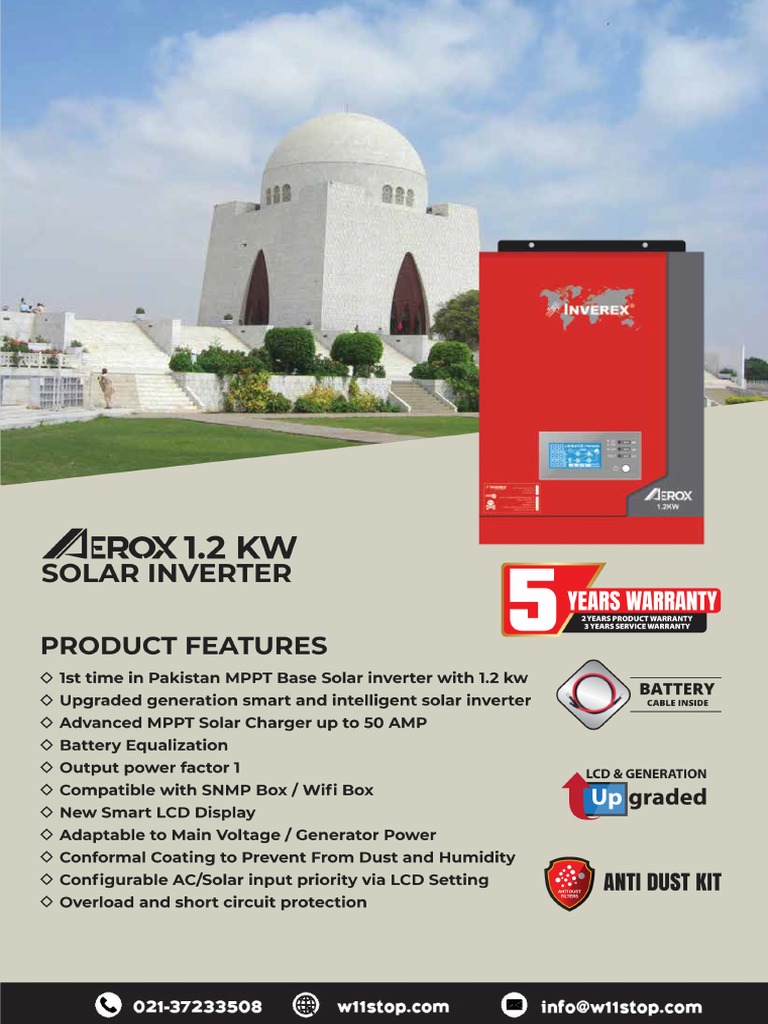 Inverex Aerox 1 2 KW 00 | PDF