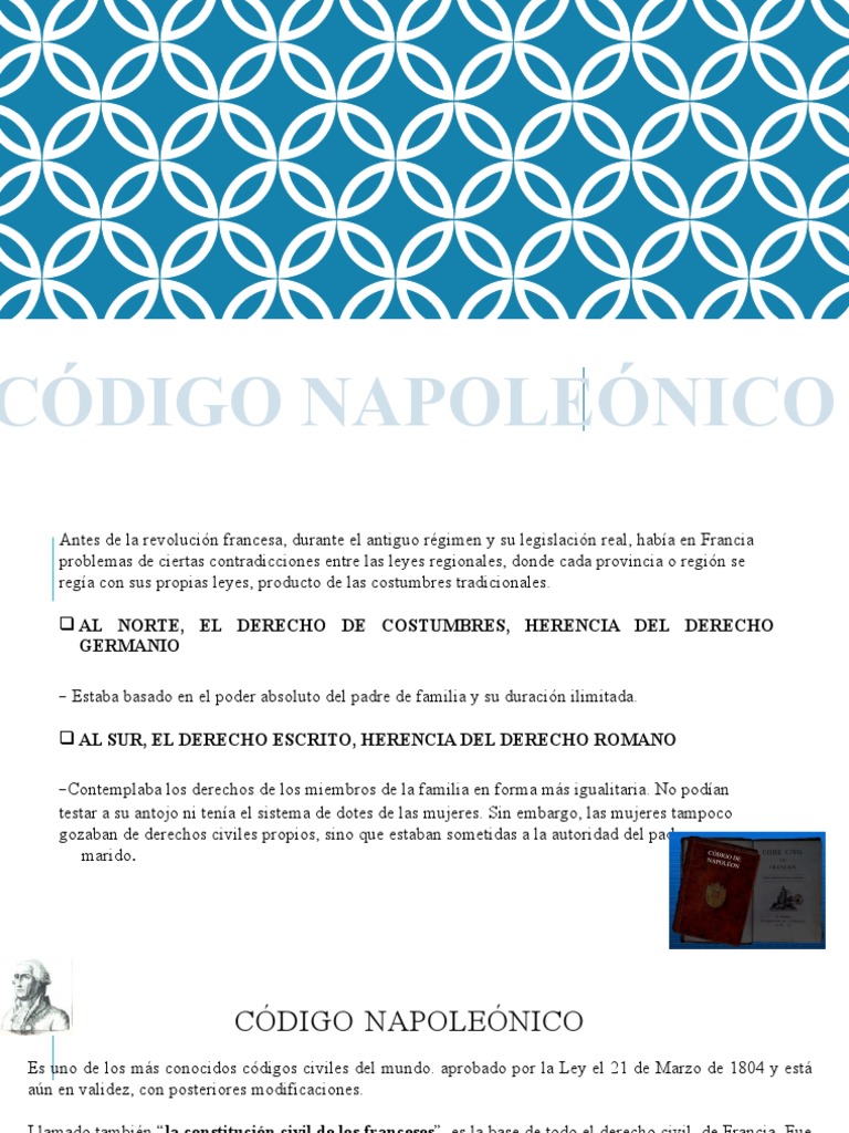 Código Napoleonico | PDF | Napoleón | Francia