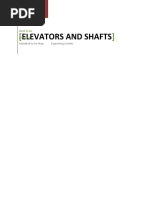 Separator Beam Details for Elevators | PDF