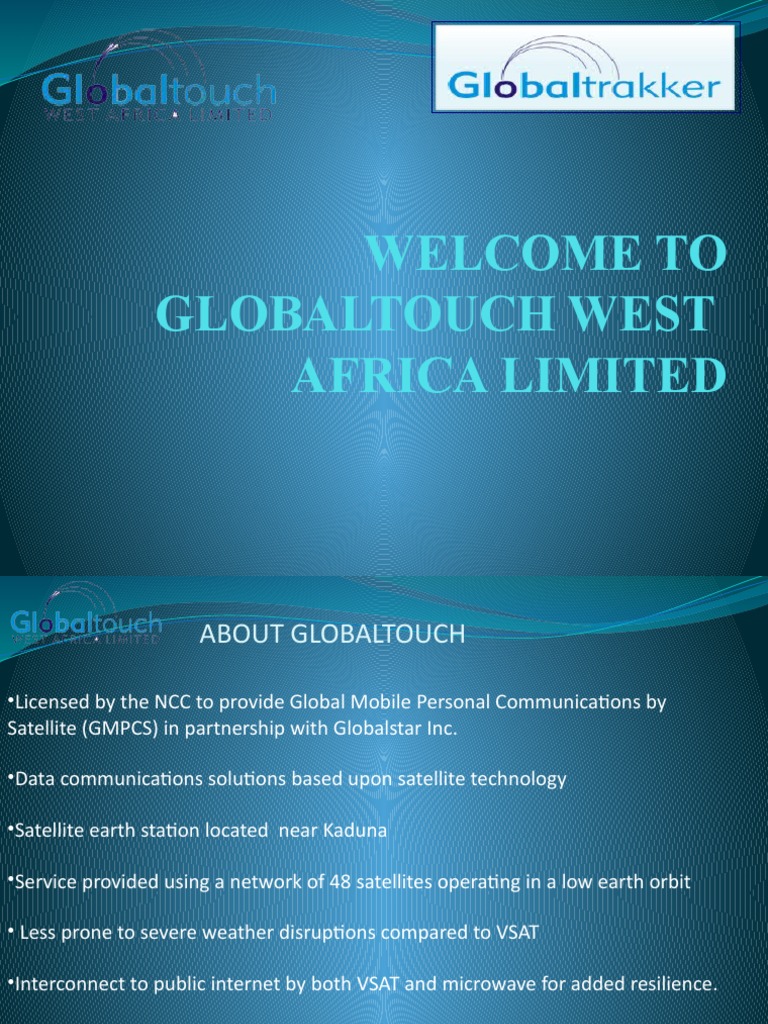 Welcome To Globaltouch West Africa Limited | PDF | Satellite | Computer ...