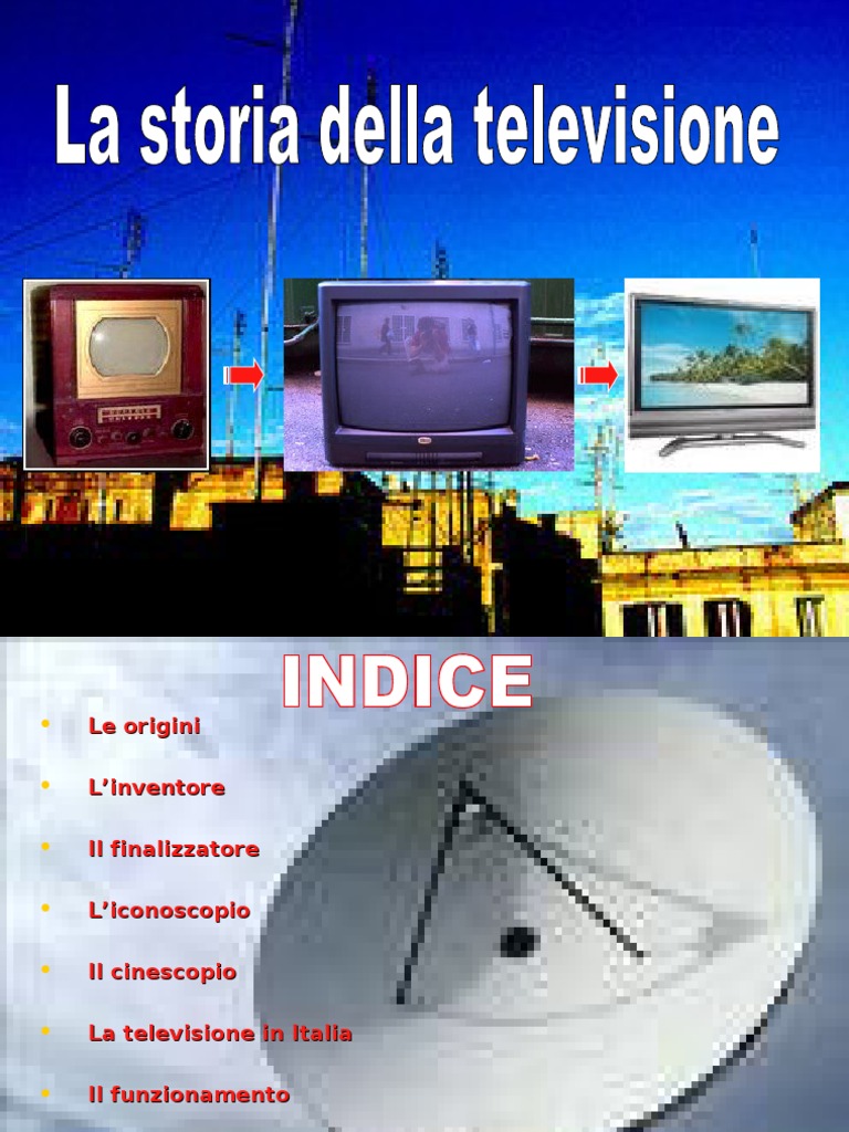 La Storia Della Televisione | PDF