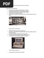 CUARTA GENERACION DE LAS COMPUTADORAS Resumen | PDF | Microcomputadoras | Apple Inc.