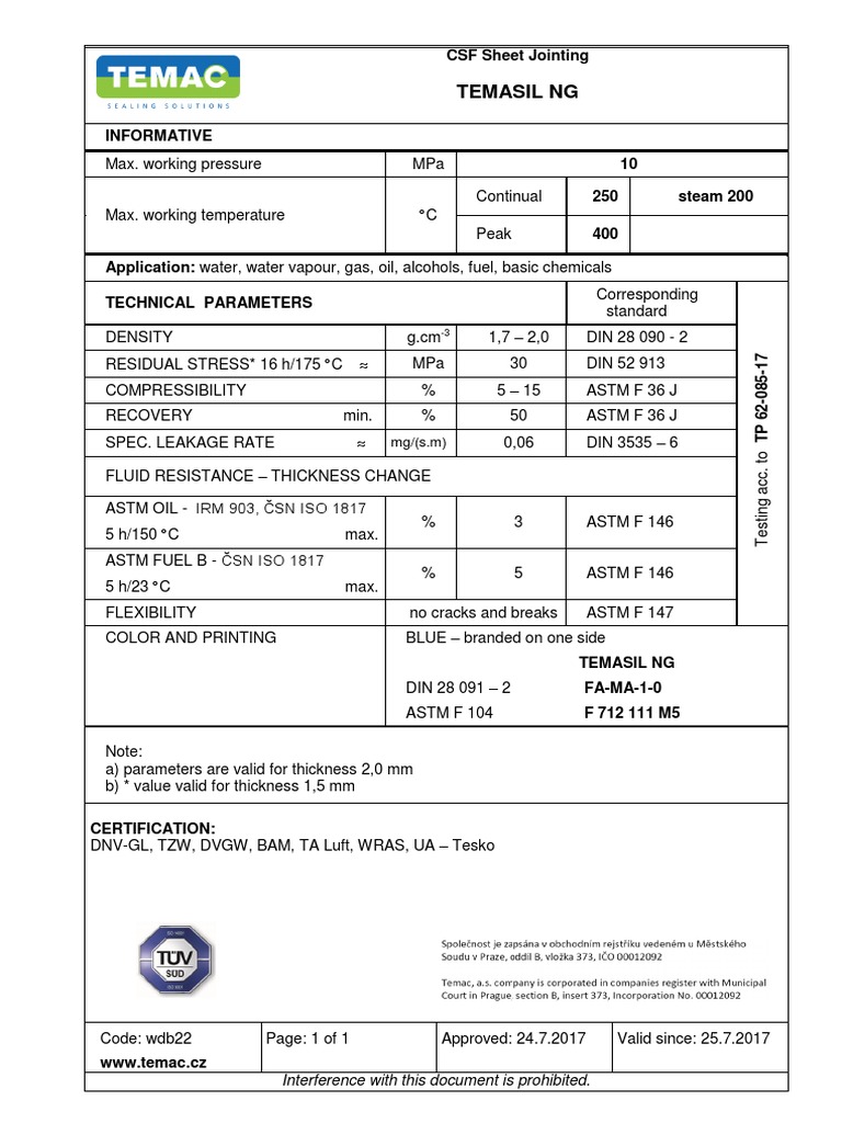 Temasil NG: CSF Sheet Jointing | PDF | Chlorine | Atoms