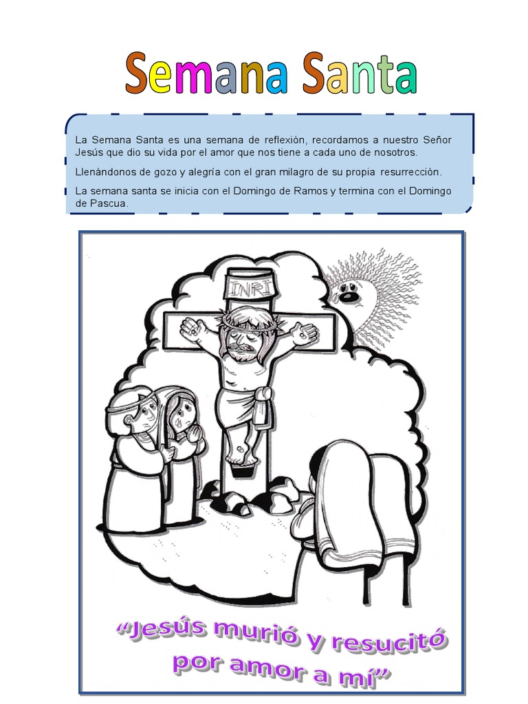 Fichas de Semana Santa | PDF