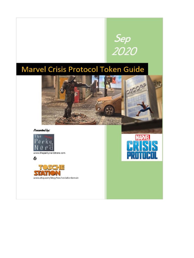 MCP - Tokens Worksheets (Sept2020) | PDF | Marvel Entertainment ...