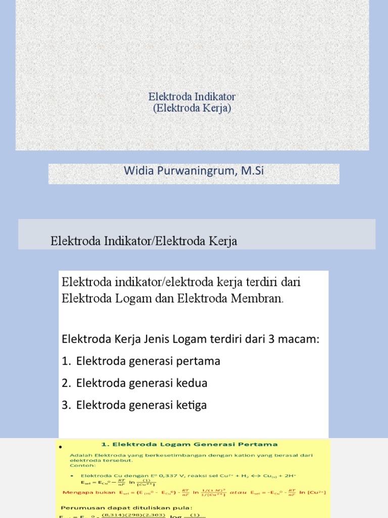 Elektroda Kerja | PDF | Metode & Bahan Ajar