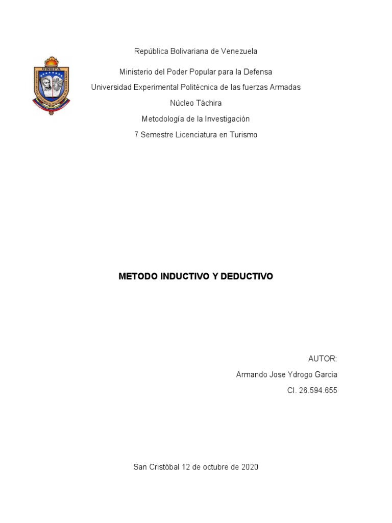 Razonamiento Inductivo y Deductivo | PDF | Razonamiento inductivo | Inferencia