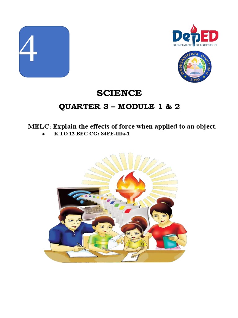 Science 4 Quarter 3 Module 1 2 Chennee Rose G. Reyes Donna G. Sanchez ...
