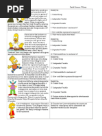 Simpsons Scientific Method Ans | PDF | Experiment
