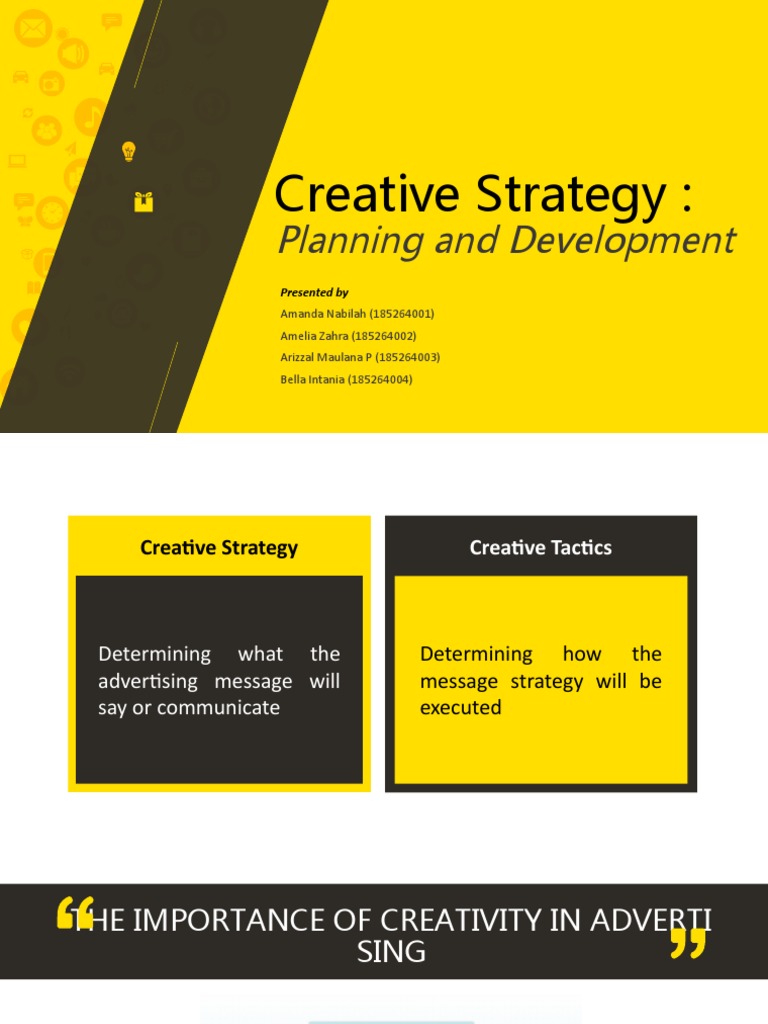 Creative Strategy in Advertising | PDF | Creativity | Advertising