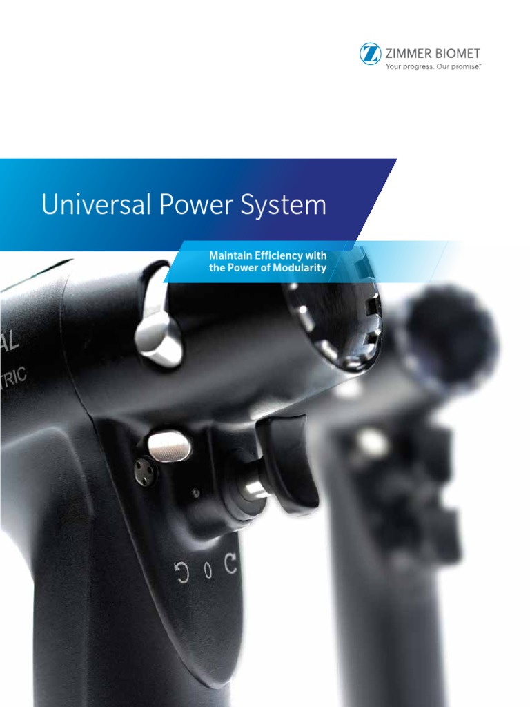 Unversal Power System Power of Modularity Brochure | PDF | Orthopedic ...