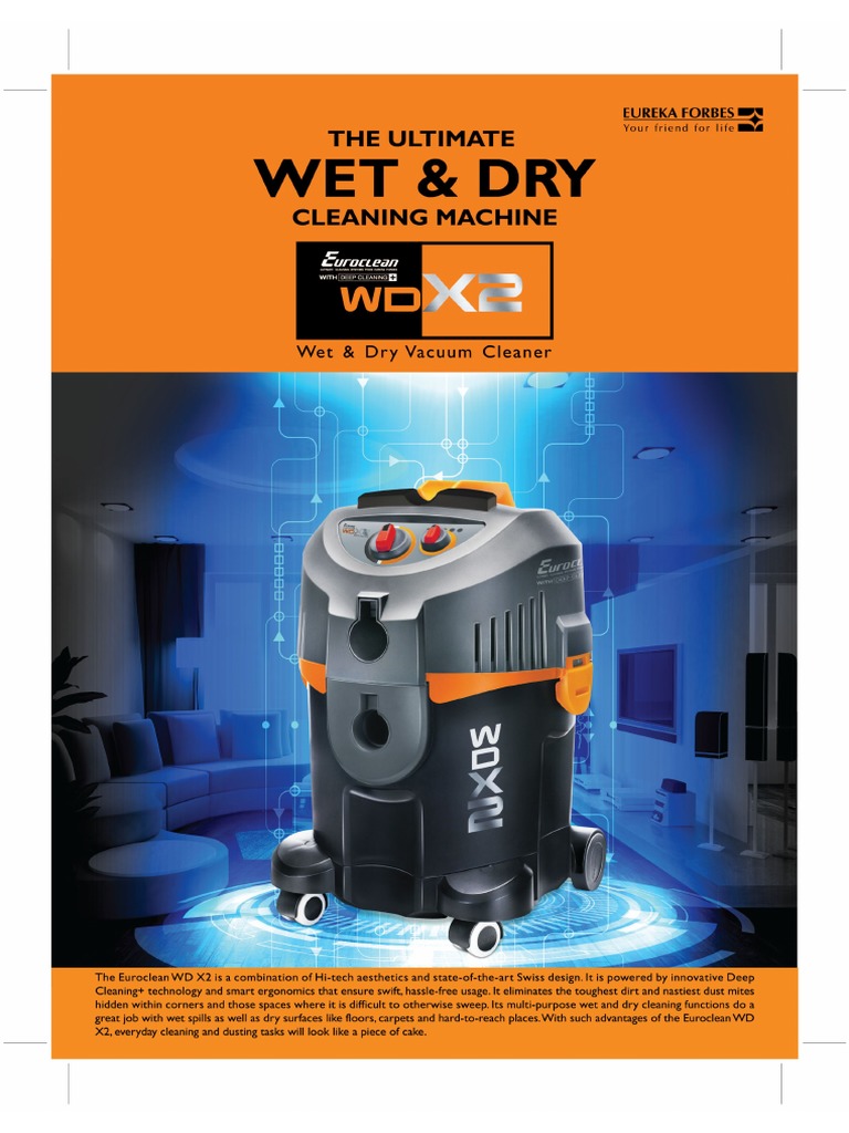 Euroclean WD X2 GFCDEWDX200000 Leaflet | PDF