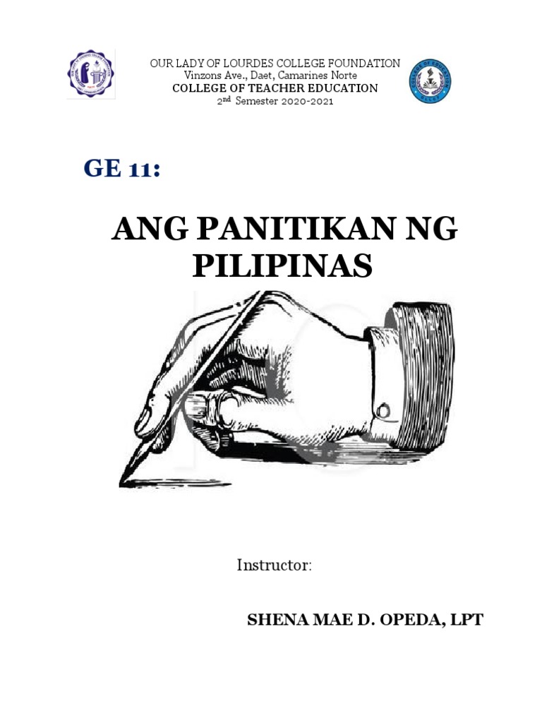 Midterm Module - Ge 11 - Panitikan NG Pilipinas | PDF