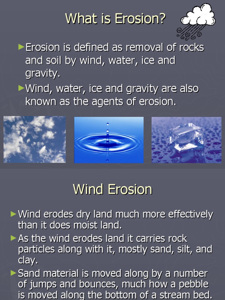 Wind Erosion | PDF | Erosion | Wound