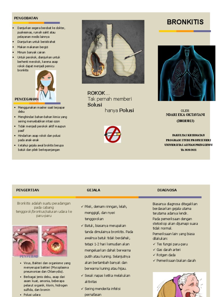 Penanganan dan Pencegahan Bronkitis | PDF