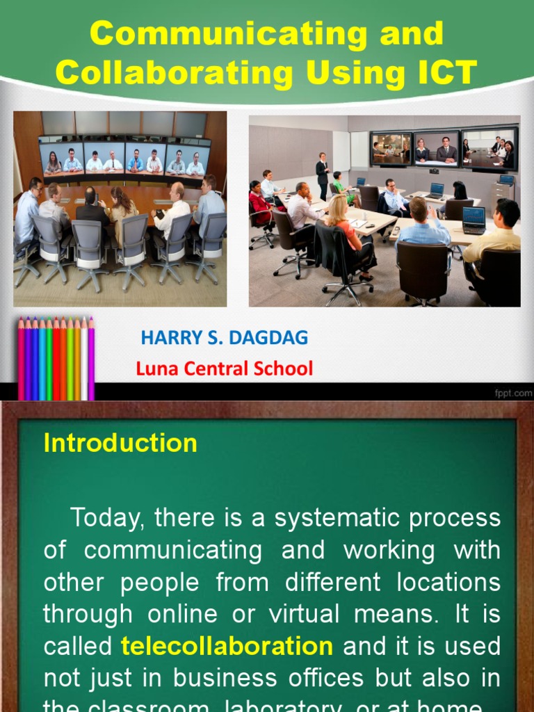 Communicating and Collaborating Using ICT | PDF | Educational ...