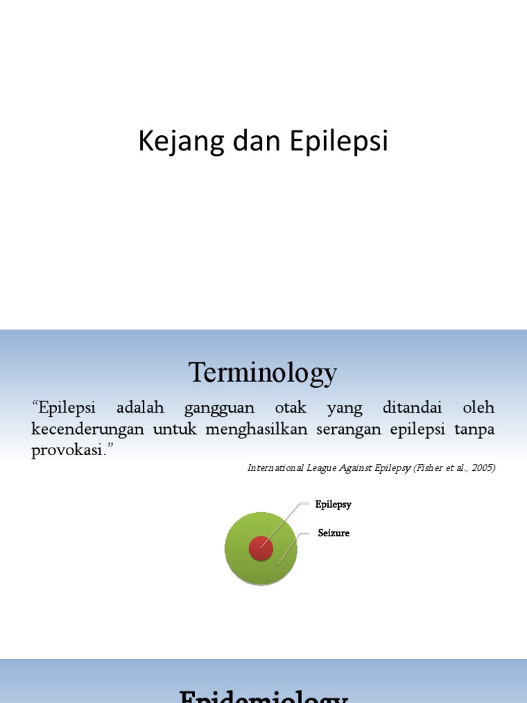 Kejang Dan Epilepsi | PDF | Epilepsy | Neurological Disorders