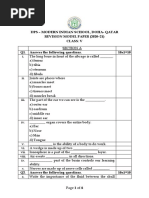 CBSE Class 1 Moral Science Worksheet | PDF