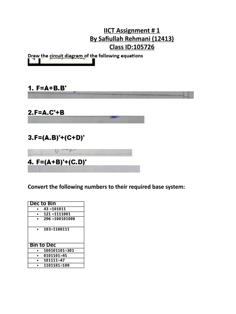 IICT Assignment 1 Safiullah | PDF